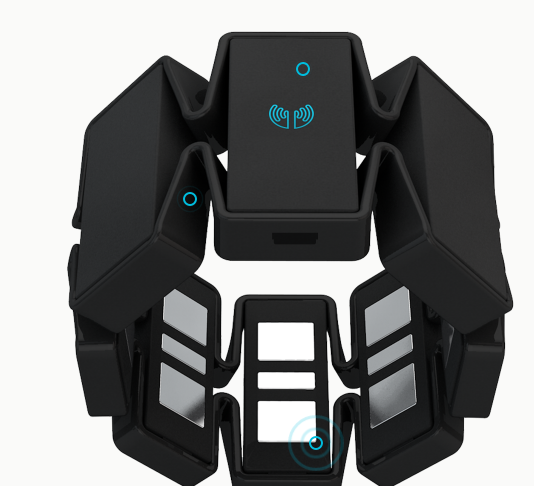 Myo Gesture armband that can control systems and appliances ...