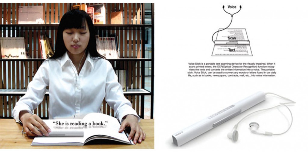 Portable Voice Stick Can Read Text Out Loud | Innovation Essence