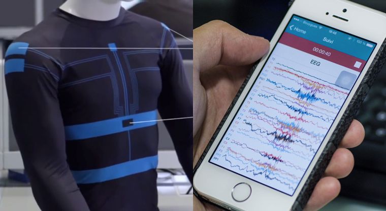 Smart Clothes that can monitor your heartbeat, Activity intensity, peak ...