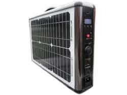 SolarBriefcase – Portable solar power generator in a briefcase ...