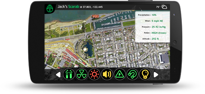 Scarab: a wearable sensor platform that helps you stay safer and ...