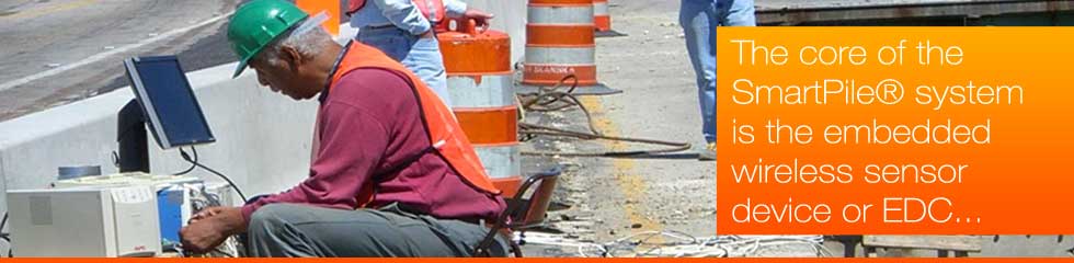 ‘Smart structure’ embedded data collector for construction structural ...