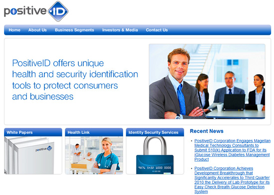 PositiveID Health and Seurity Identification | Innovation Essence