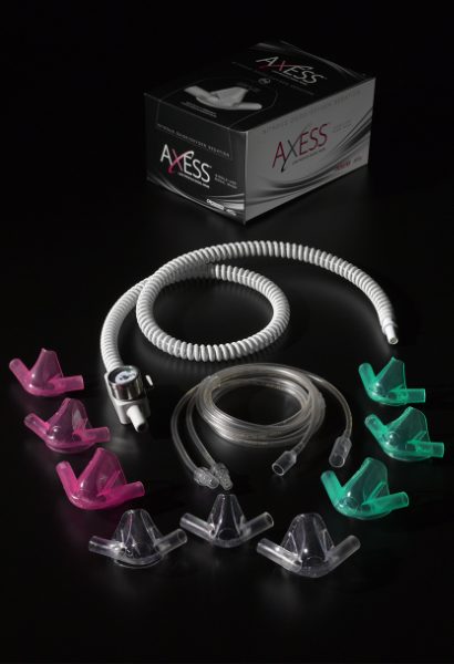 Axess Mask is a single-use, medical lightweight nasal mask that ...