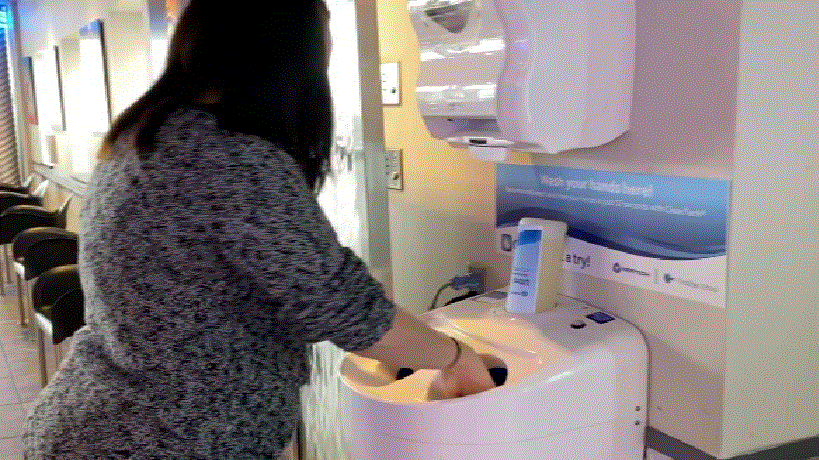 'Meritech's CleanTech automatic hand washer | Innovation Essence