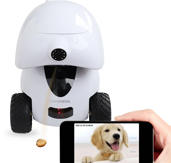 DOGNESS Smart CAM IPET Robot that can feed and monitor your pet ...
