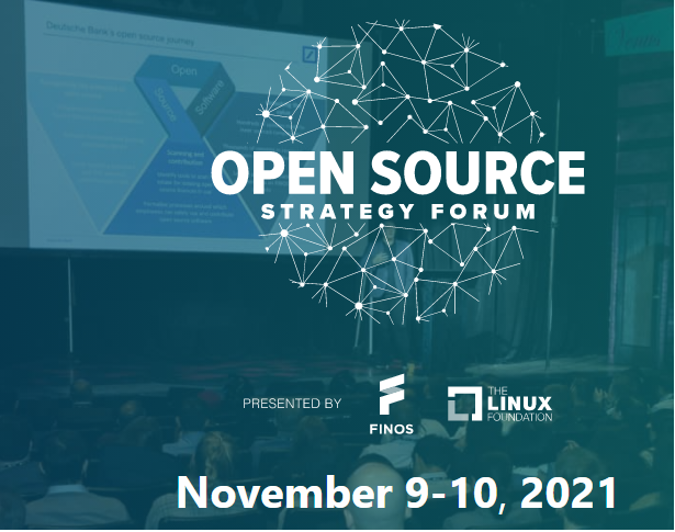 Open Source Strategy Forum New York. (Tue, Nov 9 – Wed, Nov 10 ...