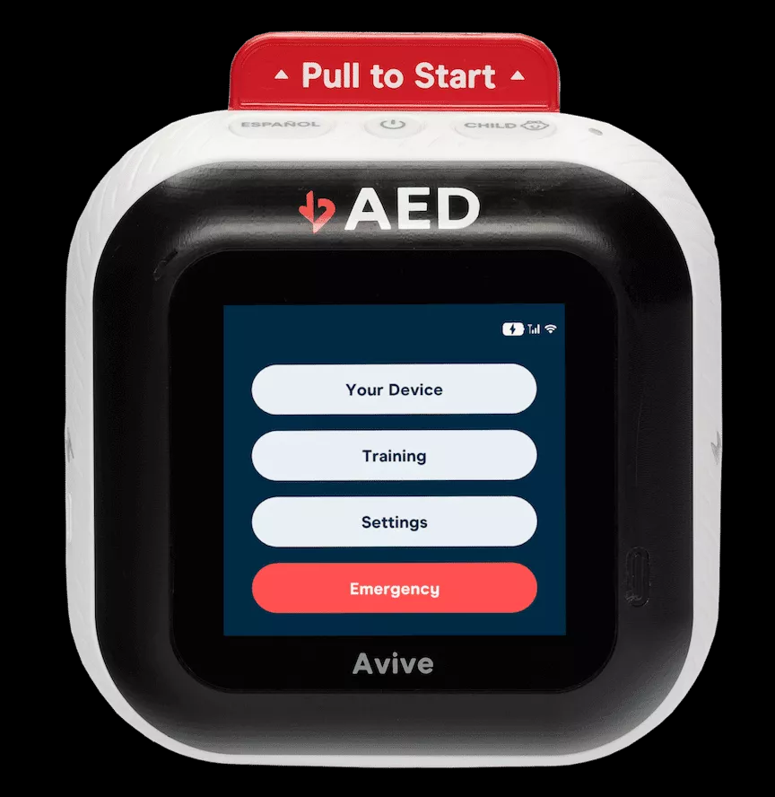 Avive Portable Automated External Defibrillator (AED) | Innovation Essence