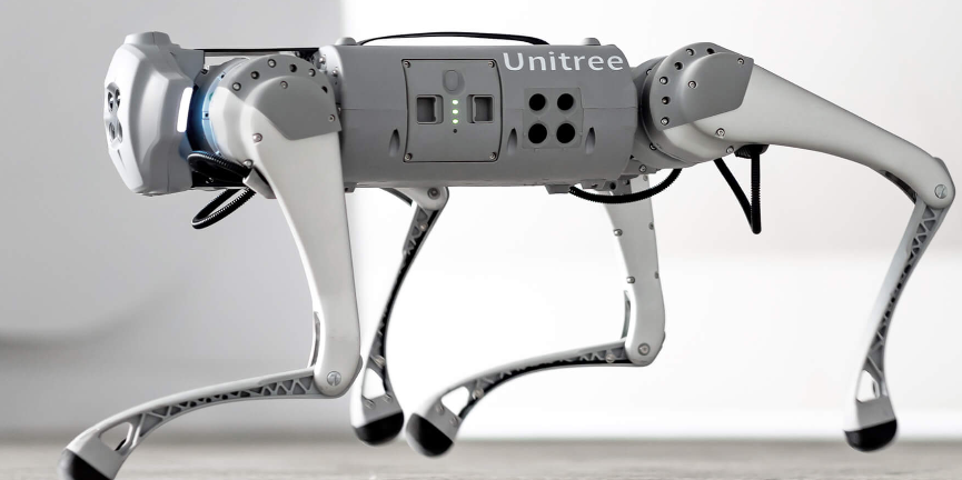 Unitree Robotics – ‘Go1’ – Intelligence Bionic Quadruped Robot Companion of Consumer Level ...