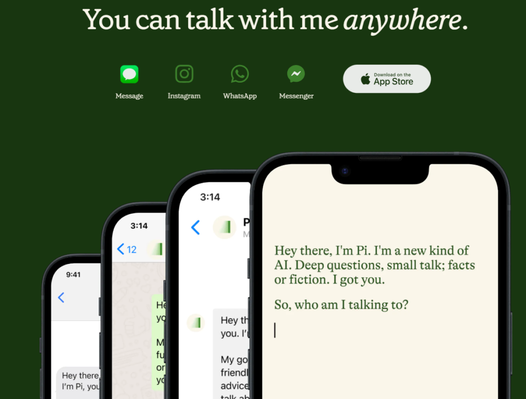 Mustafa Suleyman and Karén Simonyan’ s -‘Pi.ai’ – personal AI for ...