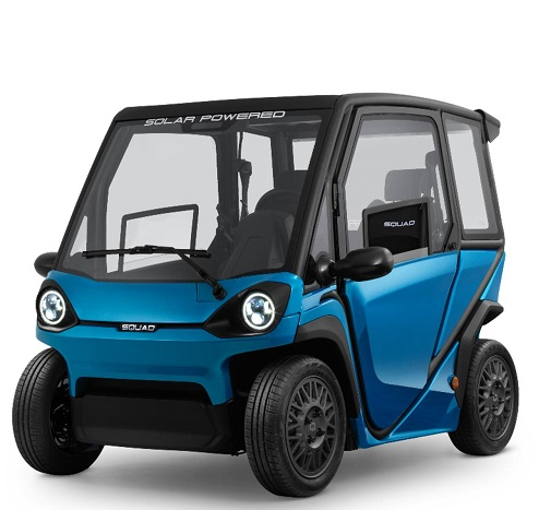 ‘Squad’ – solar-powered electric car designed for city driving ...