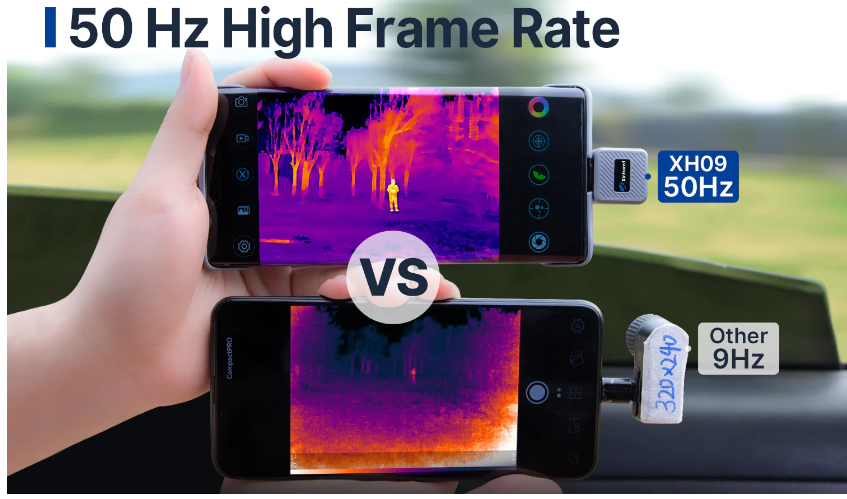 Xinfrared One XH09 is the world’s first thermal camera for smartphones ...