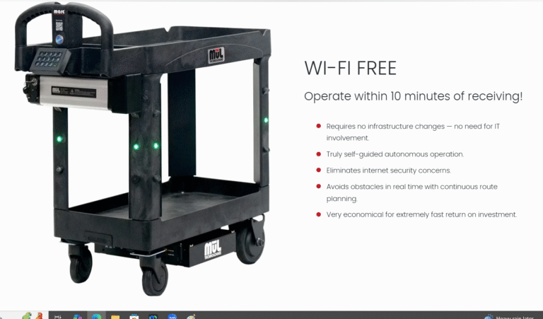 MARC – mobile autonomous robotic cart – Innovation Essence